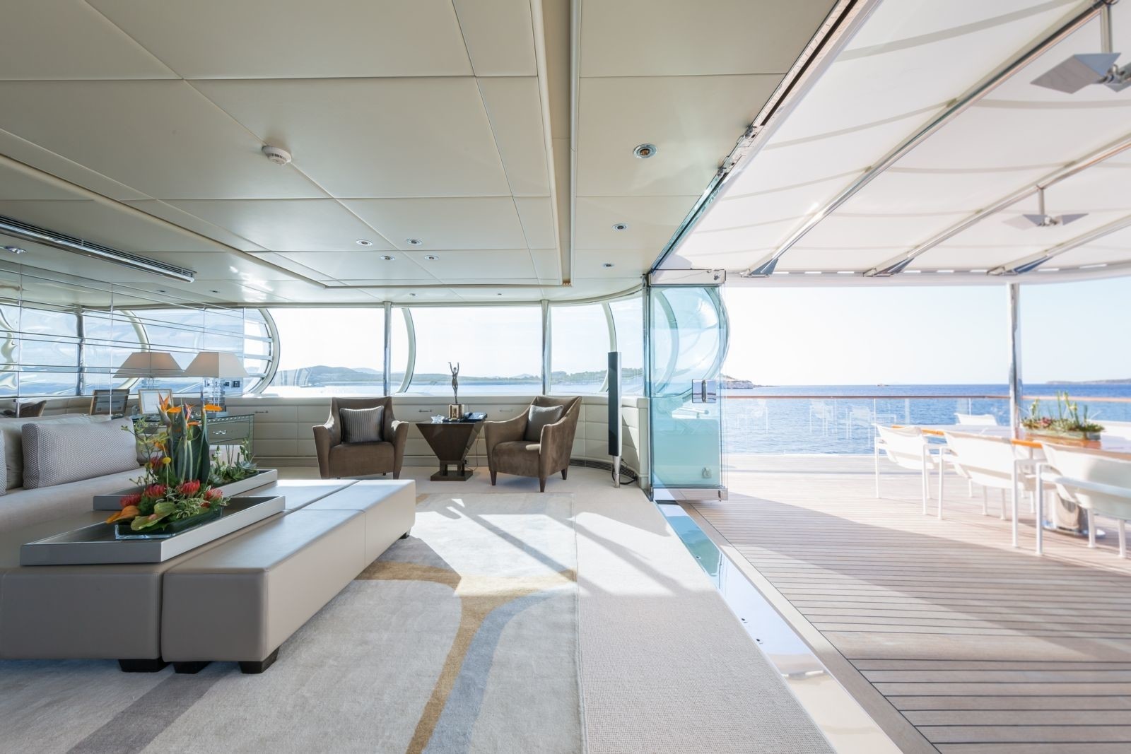 Yacht ENIGMA, Blohm + Voss | CHARTERWORLD Luxury Superyacht Charters